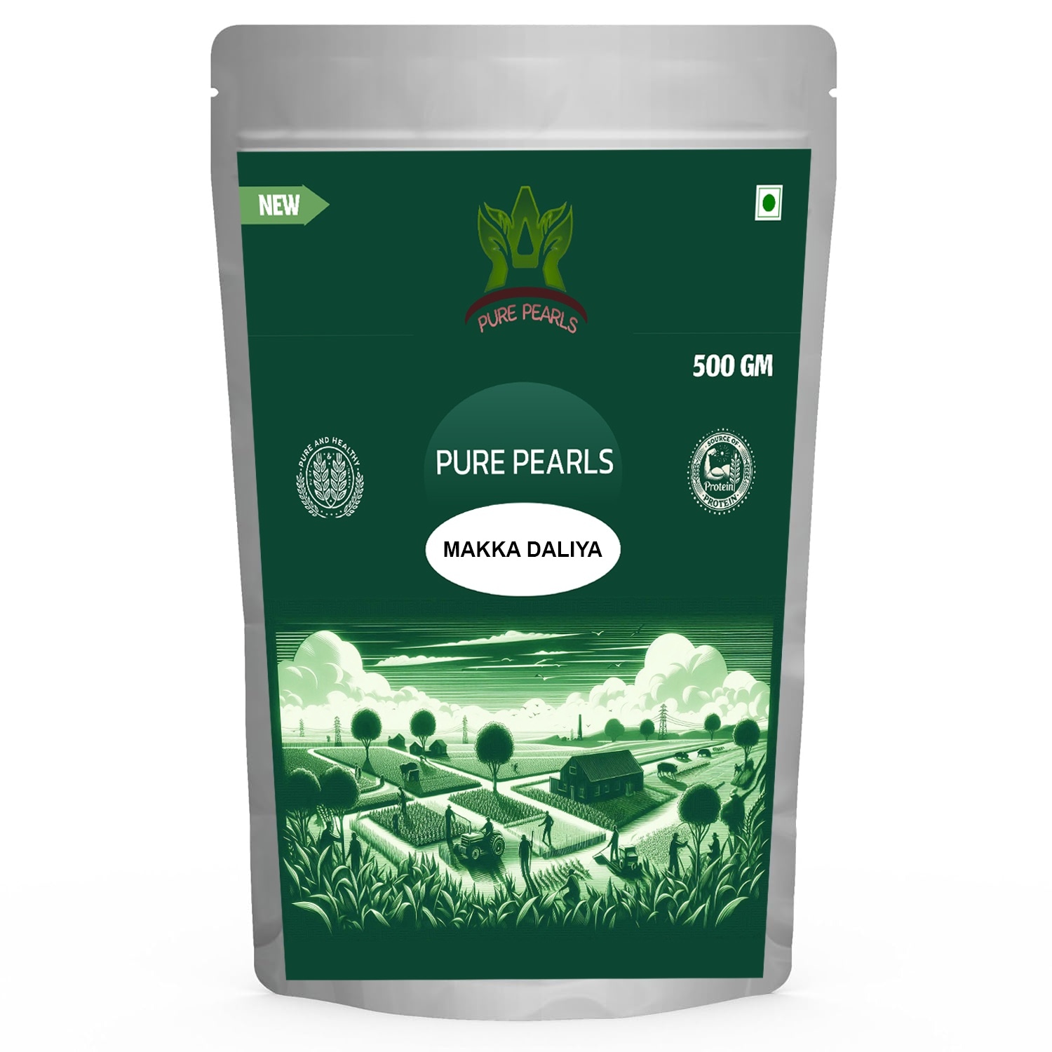 Buy PUREPEARLS Makka Dalia, Corn Dalia (Maize Broken Dalia) Maize ...