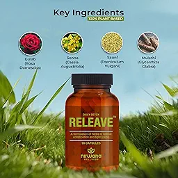 Buy Releave Daily Detox Capsules – 90 Herbal Capsules for Constipation ...
