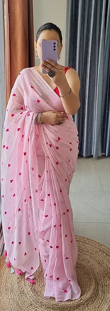 Best Mul Cotton Sarees & Blouses Online |GOLDENDORI HANDLOOM