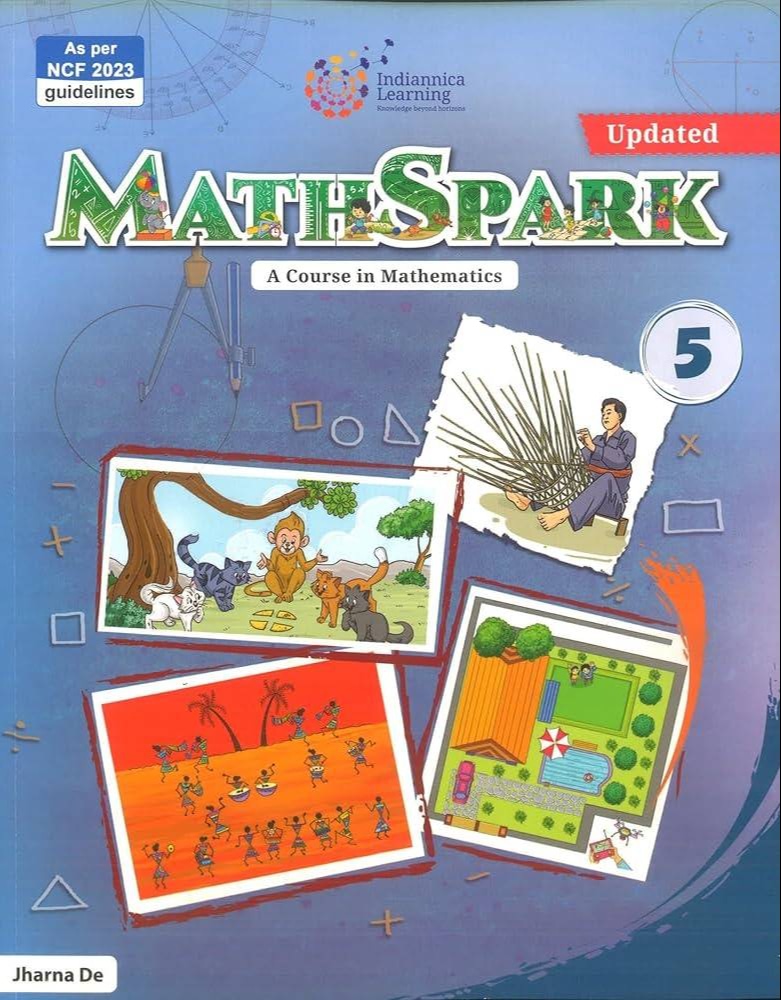 Buy MathSpark Class 5 by Jharna De – Indiannica Learning | My Budget Books