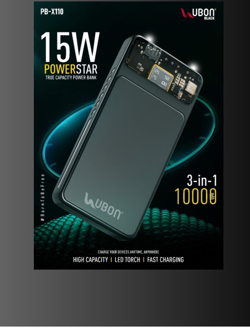 Buy Ubon PB-X110 Power Bank 10000mAh | Yash Mobile Communication