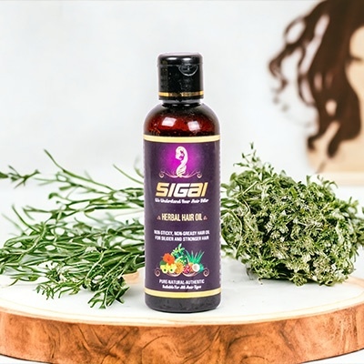 Buy Sigai Herbal Hair Growth Oil | Marabusandhai