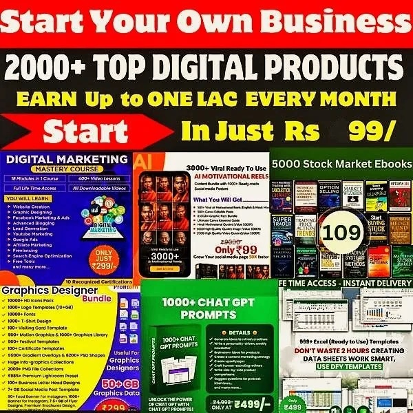Buy Digital Mega Bundle Collection | all services provider