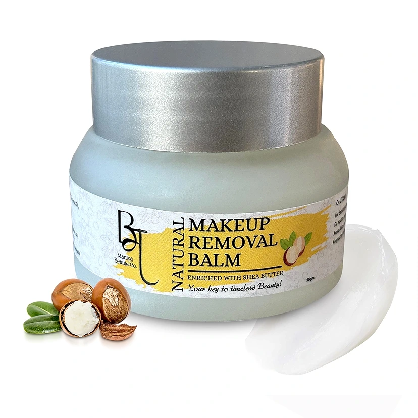 Natural Makeup Remover Balm – Shea, Coconut & Almond Oil