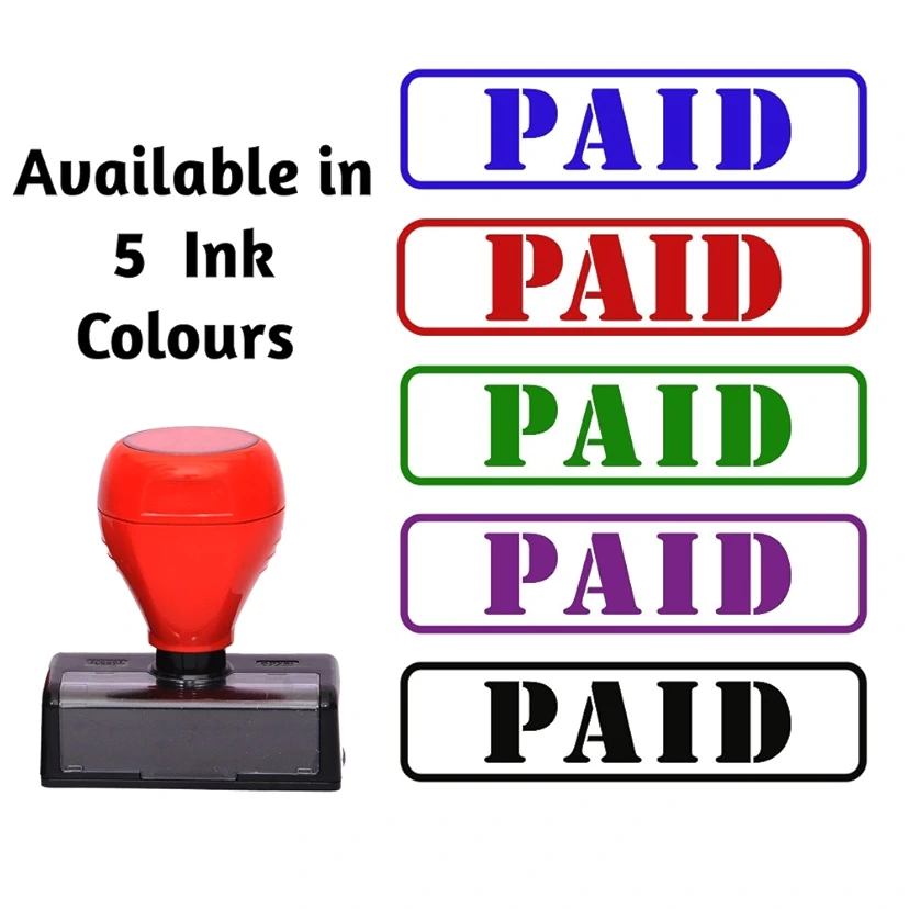 Buy Trodat Pre-Inked PAID Stamp | Sxcaos Prints