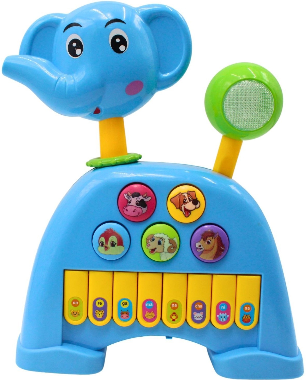 Buy Toys N Smile Musical Elephant Piano with 4 Modes, Wonderful Animal ...
