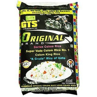 Buy GTS Bullet Original Kolam Raw Rice, 30Kg Bag | Localdukaanwala