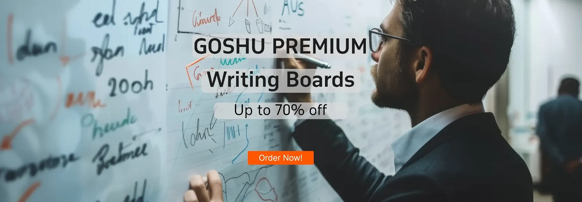 GOSHU GLOBAL WHITE BOARD & ACCESORIES