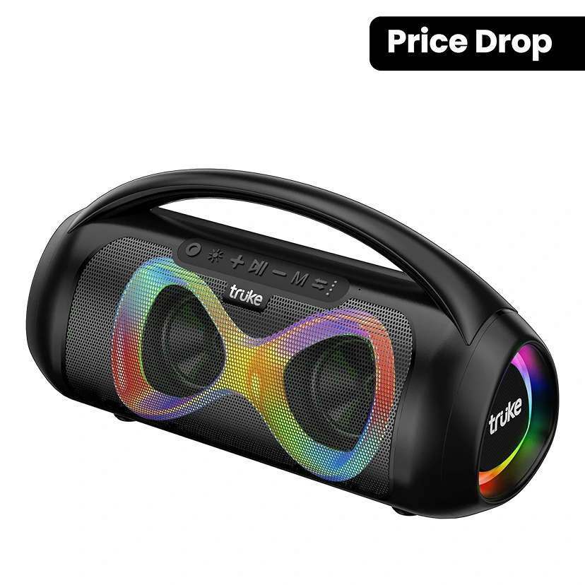 Buy Infinity Portable Box with RGB LEDs, 12Hrs Battery, Powerfull Sound ...