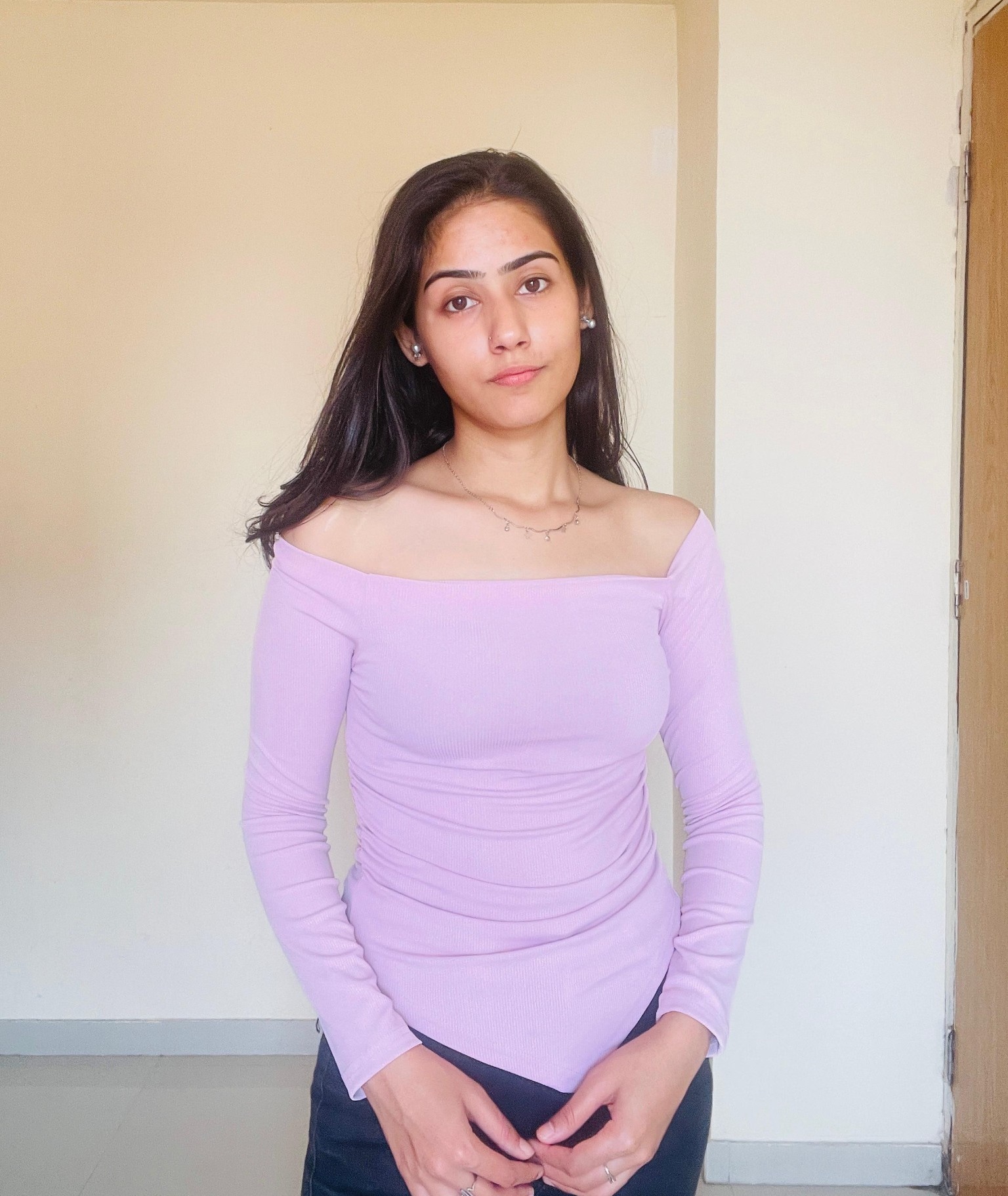 Buy Off Shoulder Ribbed Top | Iraoutfits