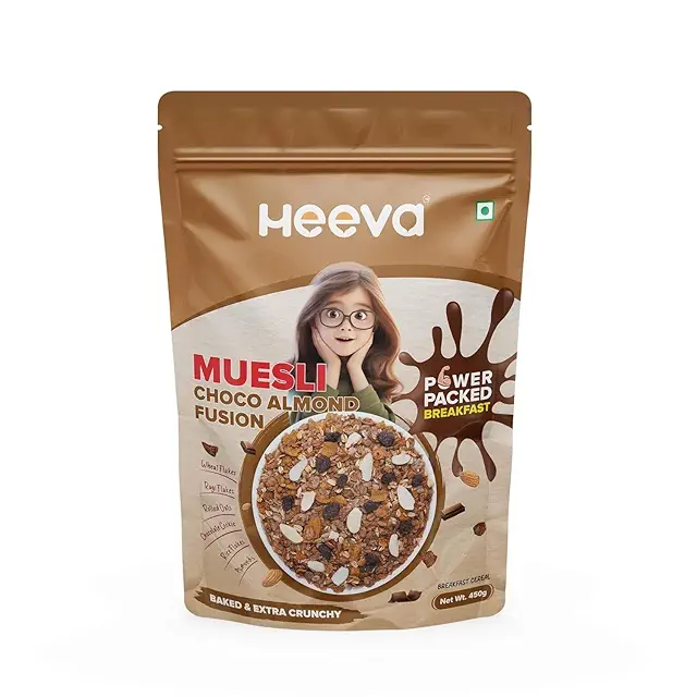 Heeva: Healthy Makhana, Peanut Butter, Muesli & Oats