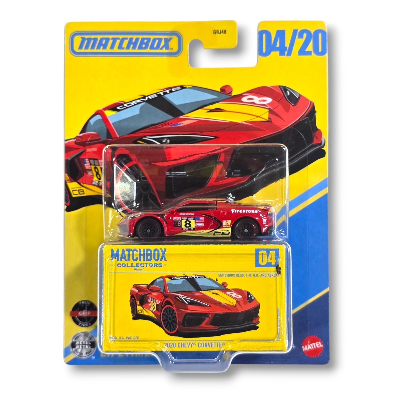 Buy MATCHBOX 2020 CHEVY CORVETTE 1:64 SCALE MODEL | The Grand Line Stores