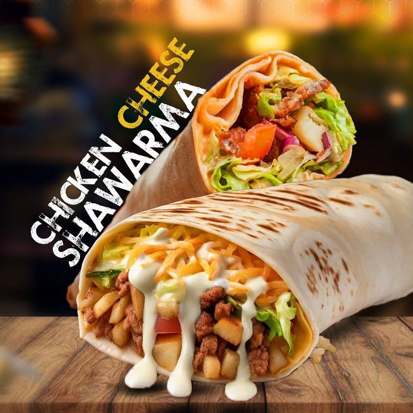 Buy Cheese Chicken Shawarma | Deccan dose