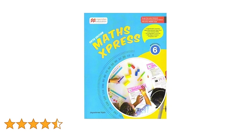 Maths Xpress Fifth Edition Class 6 Macmillan