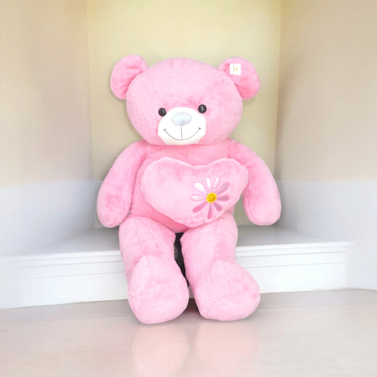 Buy Giant Teddy Bear, Holding Secret Love Heart, Huge Cuddly 5.5 Feet ...