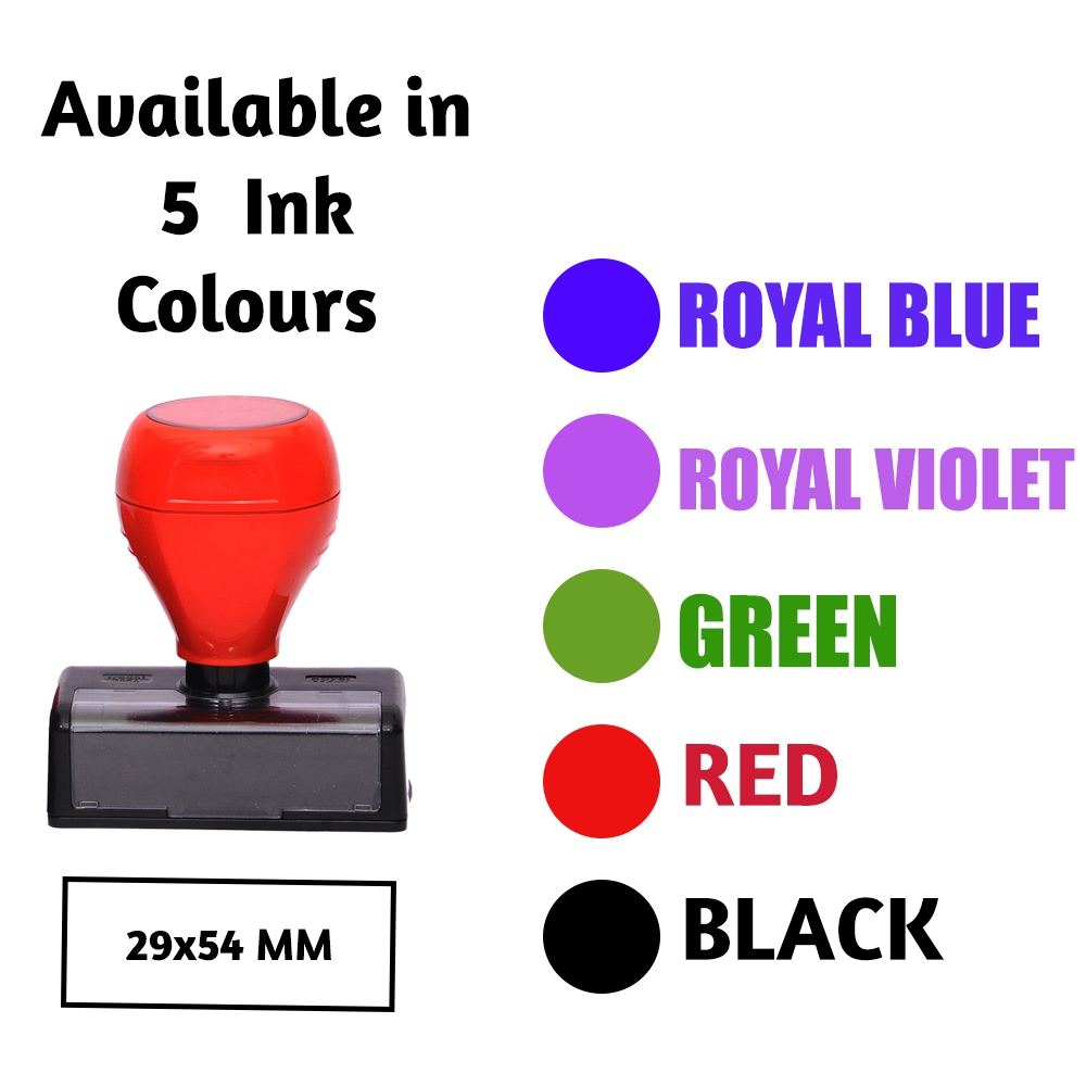 Buy Trodat Pre-Inked Customized Flash Stamps (54x29 MM) | Sxcaos Prints